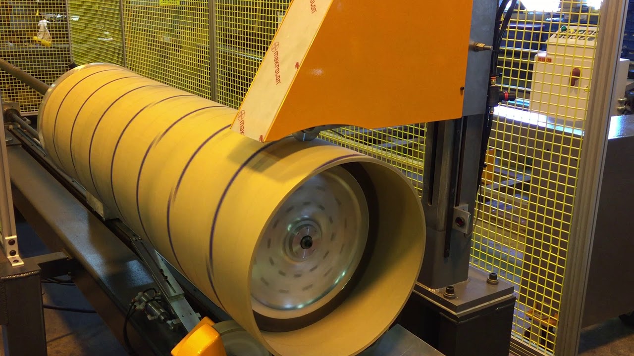 CT14 Servo Core Cutter Loading and Cutting - YouTube