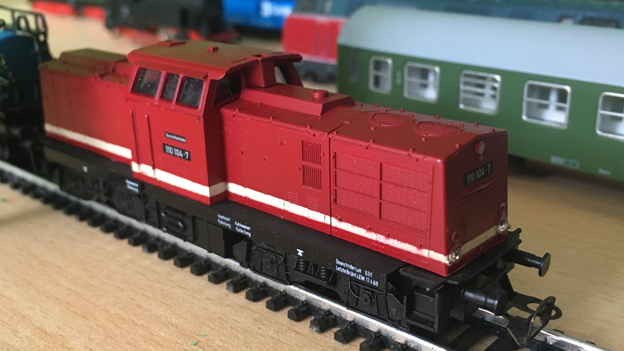 BTTB BR 110, BTTB koleje - YouTube