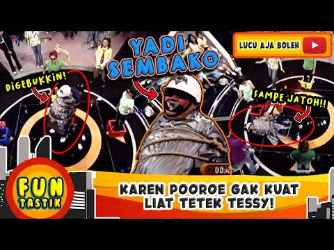 YADI SEMBAKO DIIKET DAN DIGEBUKKIN PESERTA! MALU, SAMPE JATOH DIPANGGUNG - FUNTASTIK