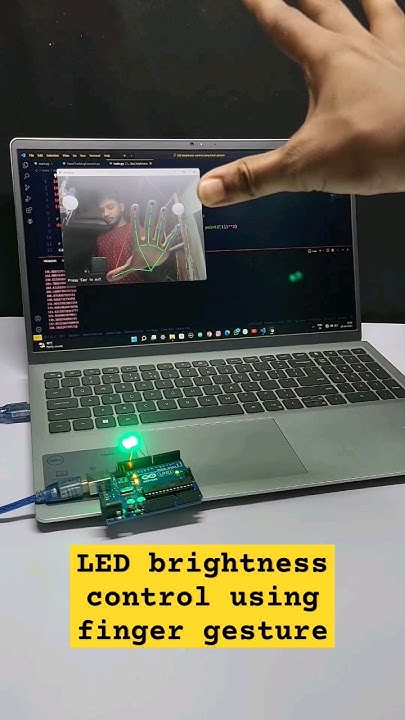 Led Control By Hand Arduino Electronics Arduinoproject Opencvpython Engineering Cpp Youtube