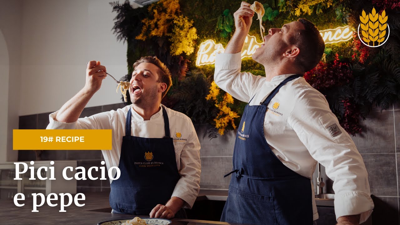 EP19 - Pici cacio e pepe: the secret to making it extra creamy - YouTube