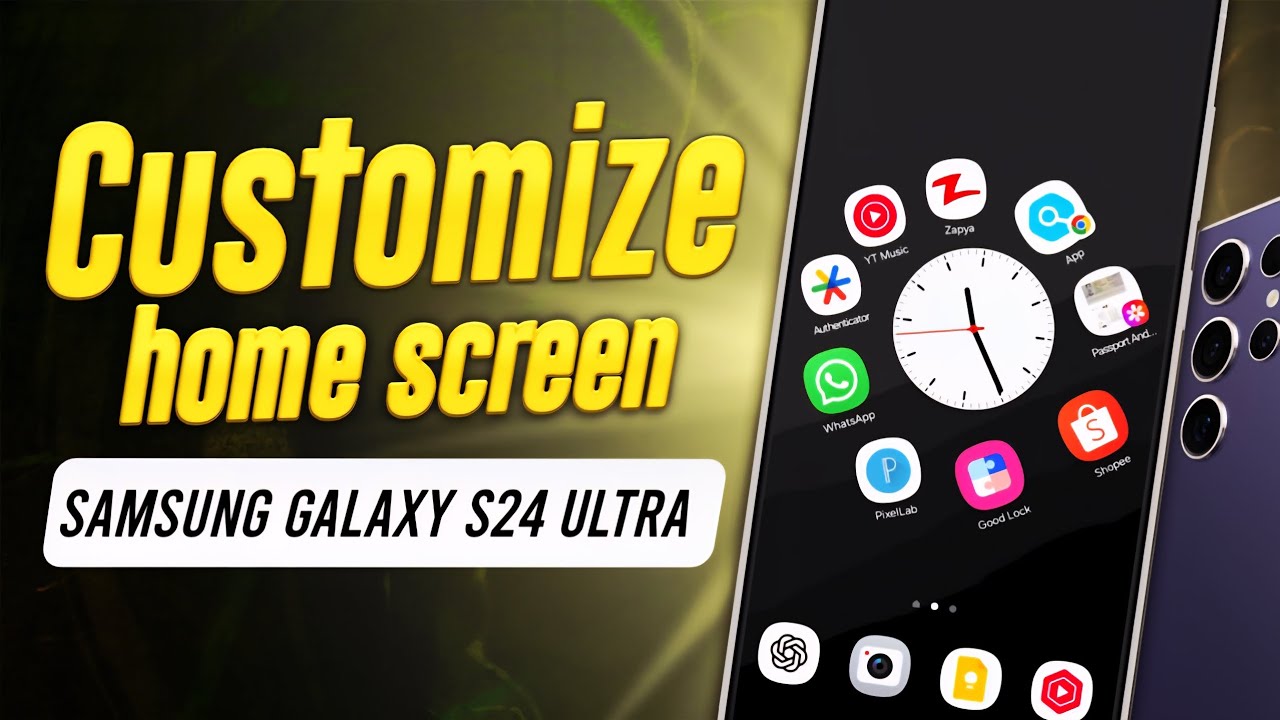 INSANE Samsung Galaxy device CUSTOMIZATION 💪 - YouTube