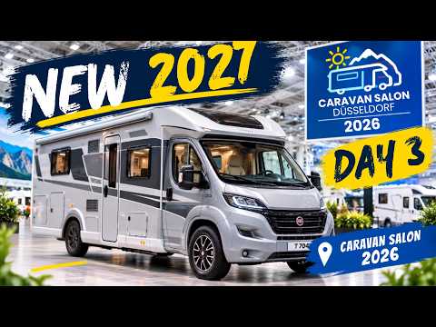Karavanların Geleceği! Caravan Salon 2026'da Yeni 2027 Modelleri – 3. Gün