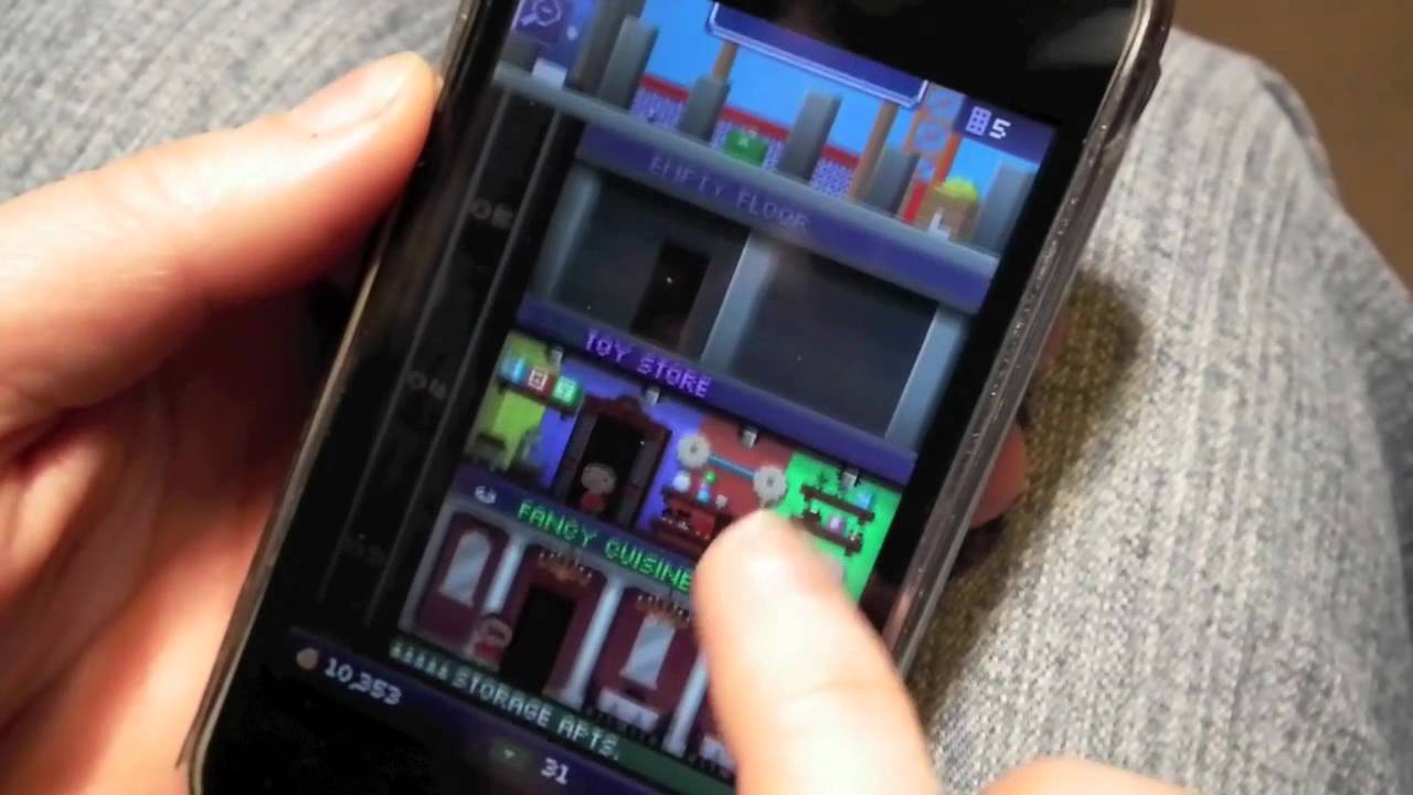Tiny Tower iPhone App Gameplay - YouTube