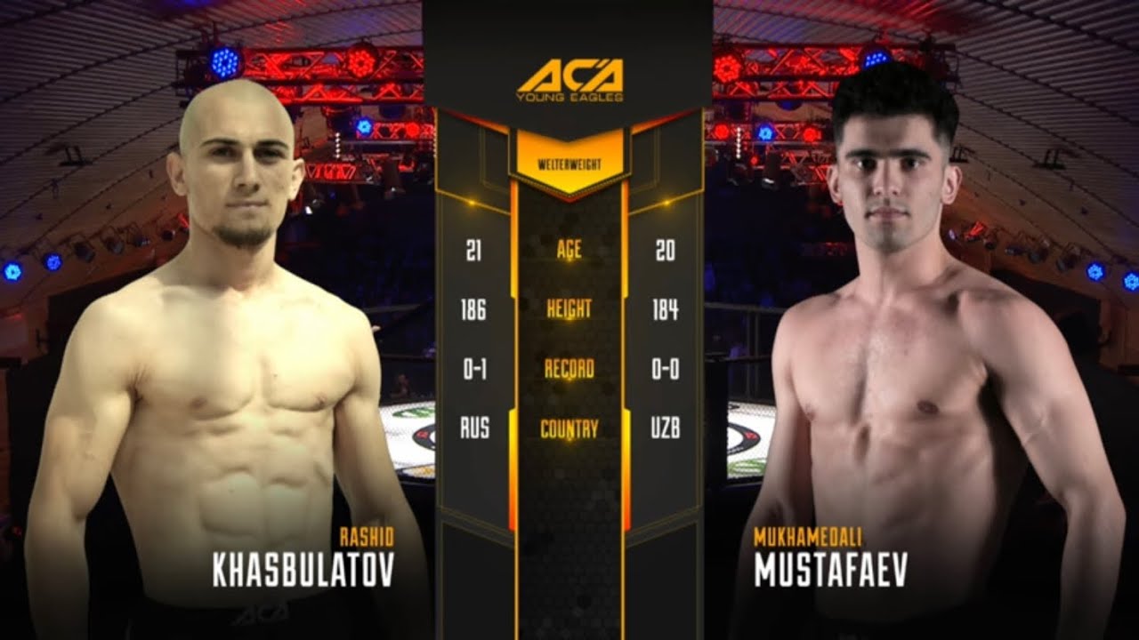 Рашид Хазбулатов vs. Мухамедали Мустафаев | Rashid Khazbulatov vs. Mukhamedali Mustafaev | ACA ...