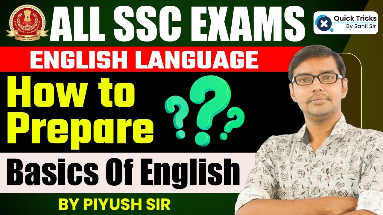 English for All SSC Exams | How To Prepare English for SSC Exams? | SSC ...