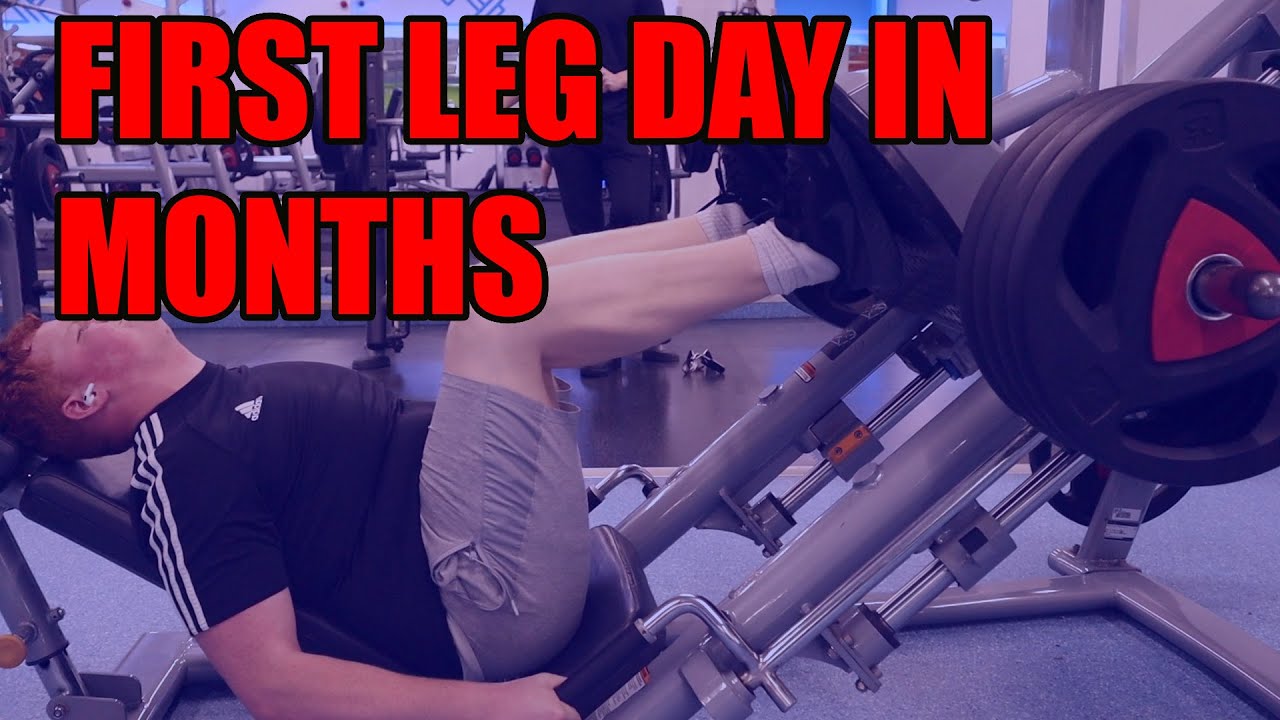First Leg Day in Months - YouTube
