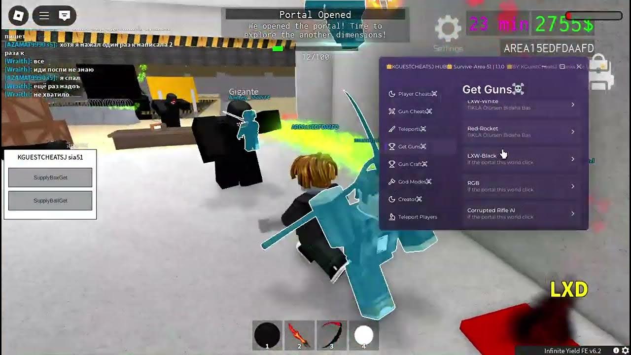 Roblox Best Survive-Area-51 Script - YouTube