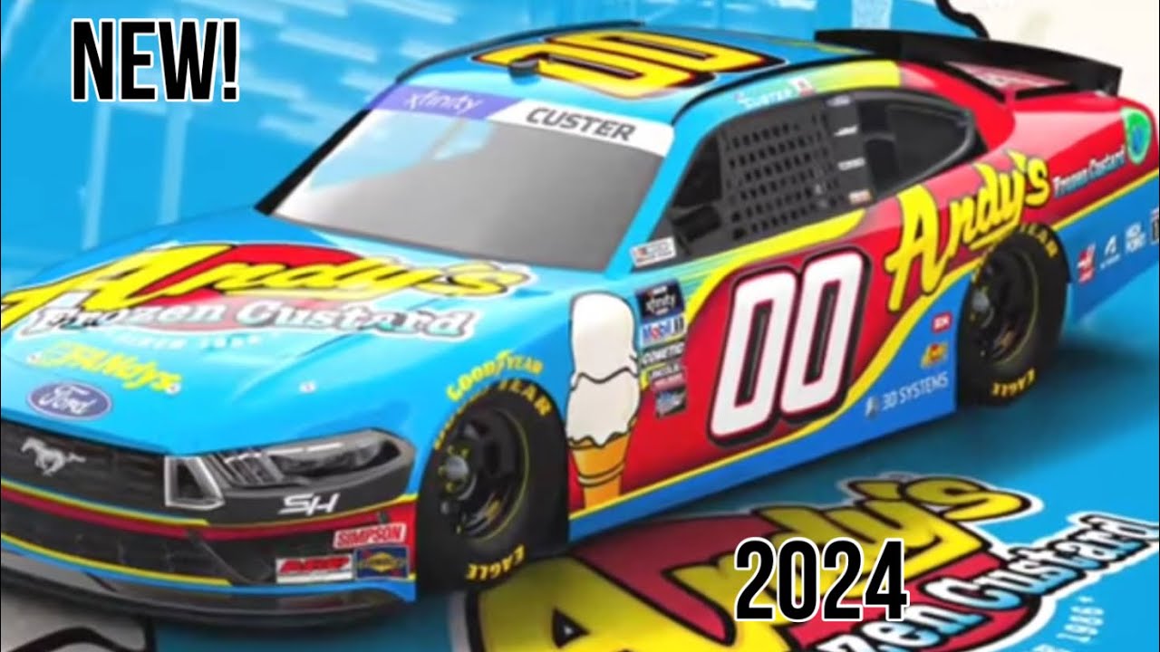 NEW 2024 NASCAR PAINT SCHEMES - YouTube