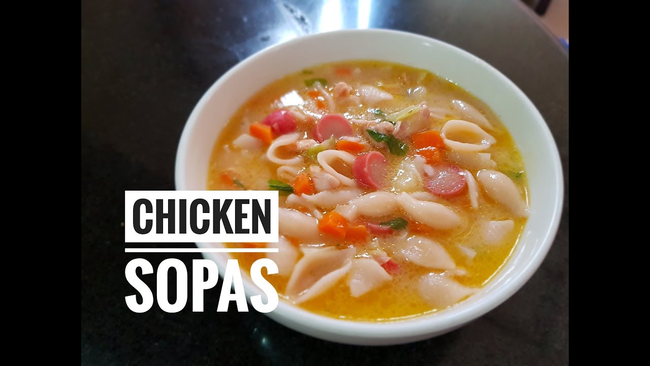Chicken Sopas | Pinoy Food - YouTube