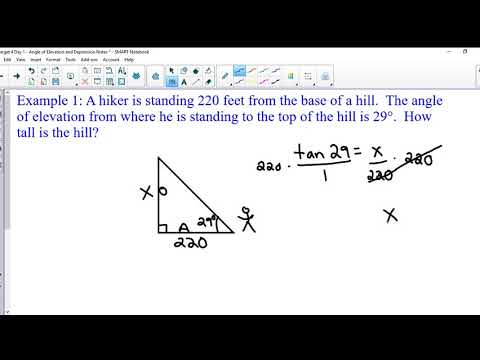 Angle of Elevation - YouTube