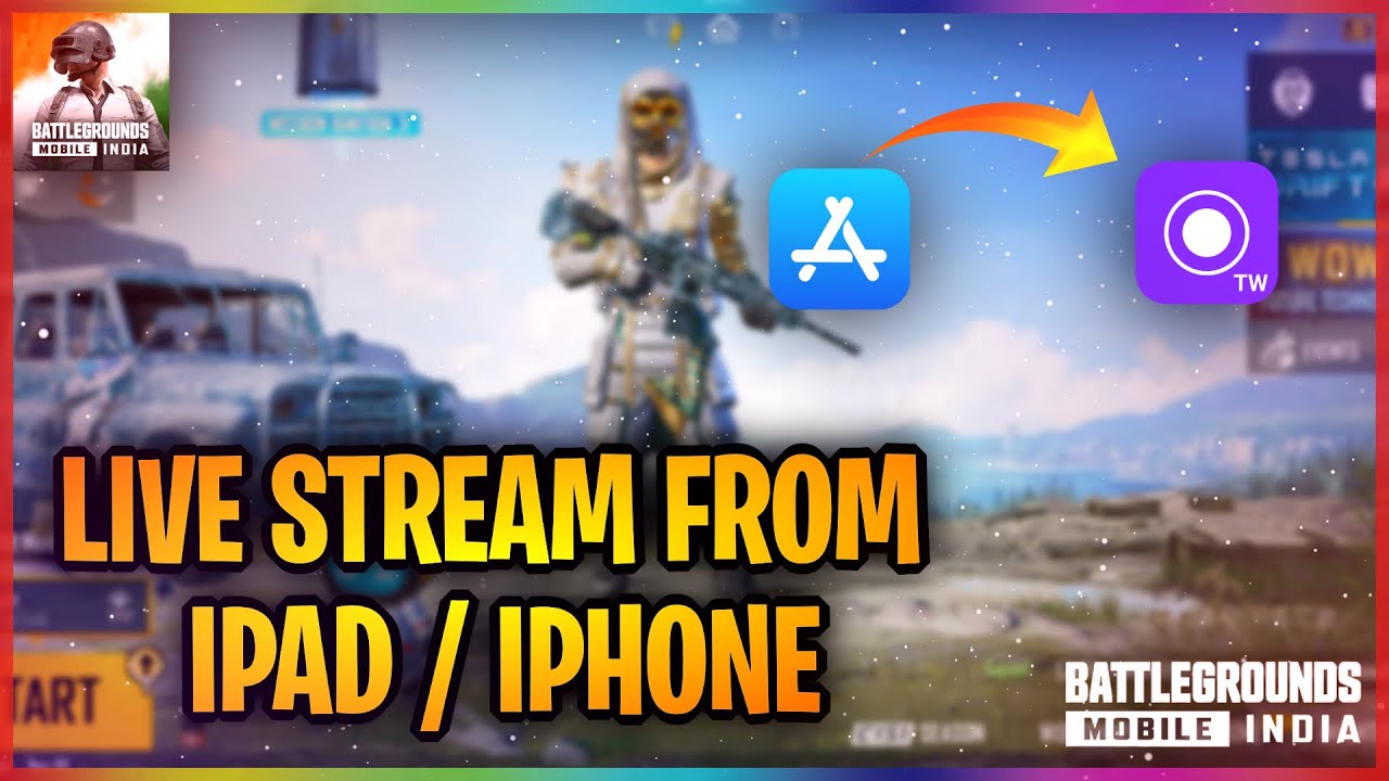 How to live stream from ipad / iPhone | ipad mini 5 pubg live stream ...