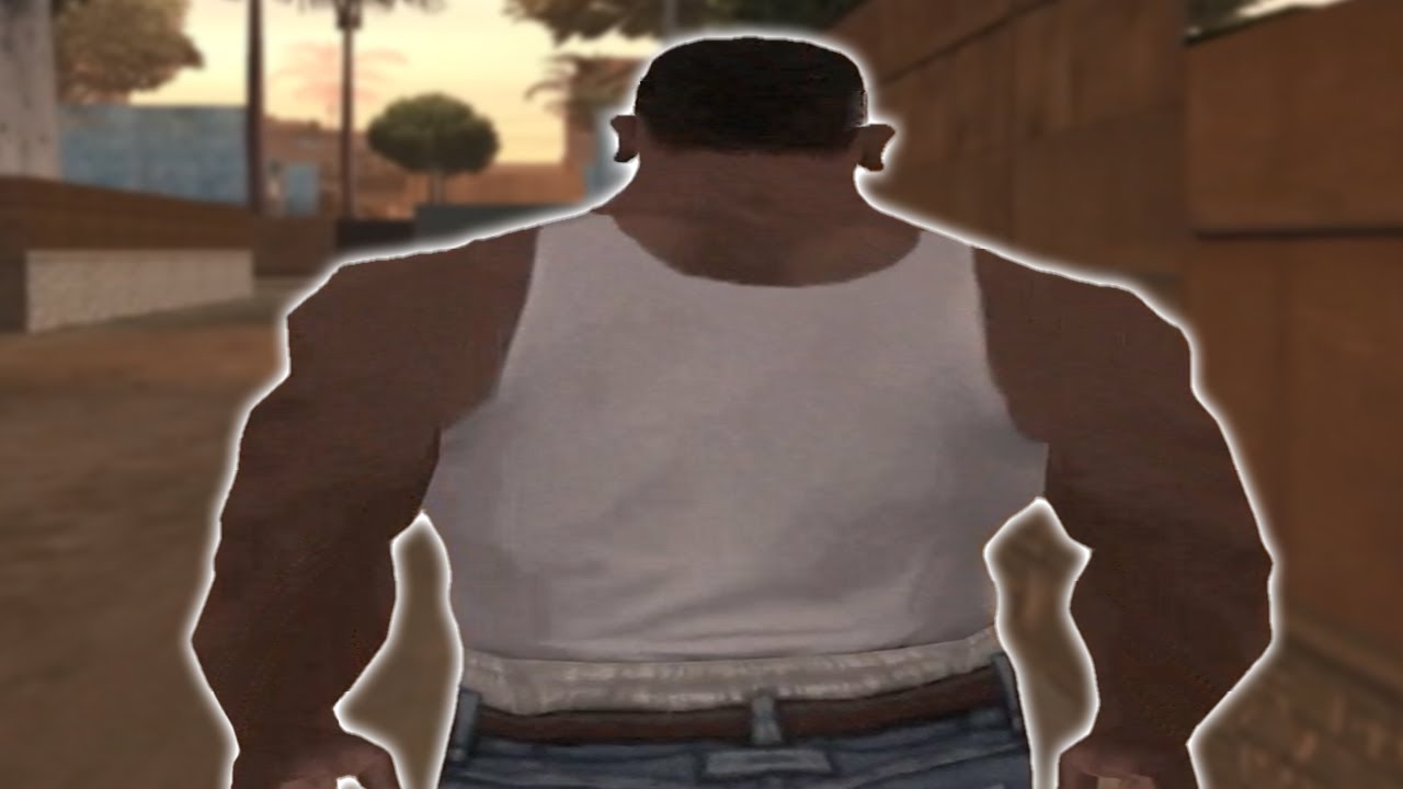 "Here we go again" but CJ has 100% muscle - YouTube