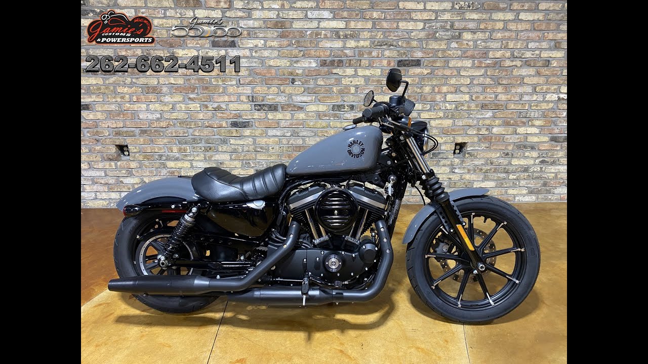 2022 Harley-Davidson Iron 883 Gunship Gray - YouTube