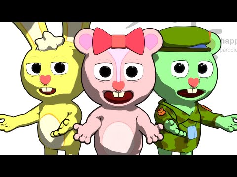 Happy Tree Friends (Nichijou OP parody)