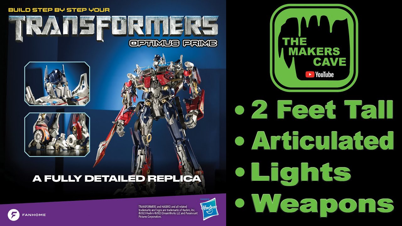 Large Scale Optimus Prime by Fanhome - YouTube