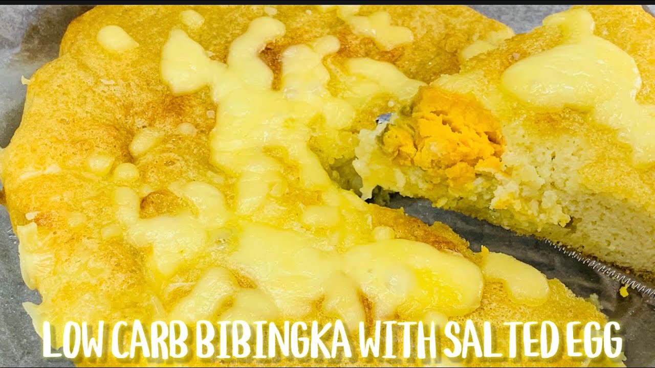 LOW CARB FILIPINO DELICACY BIBINGKA | HEALTHY VERSION | KETO AND LOW ...