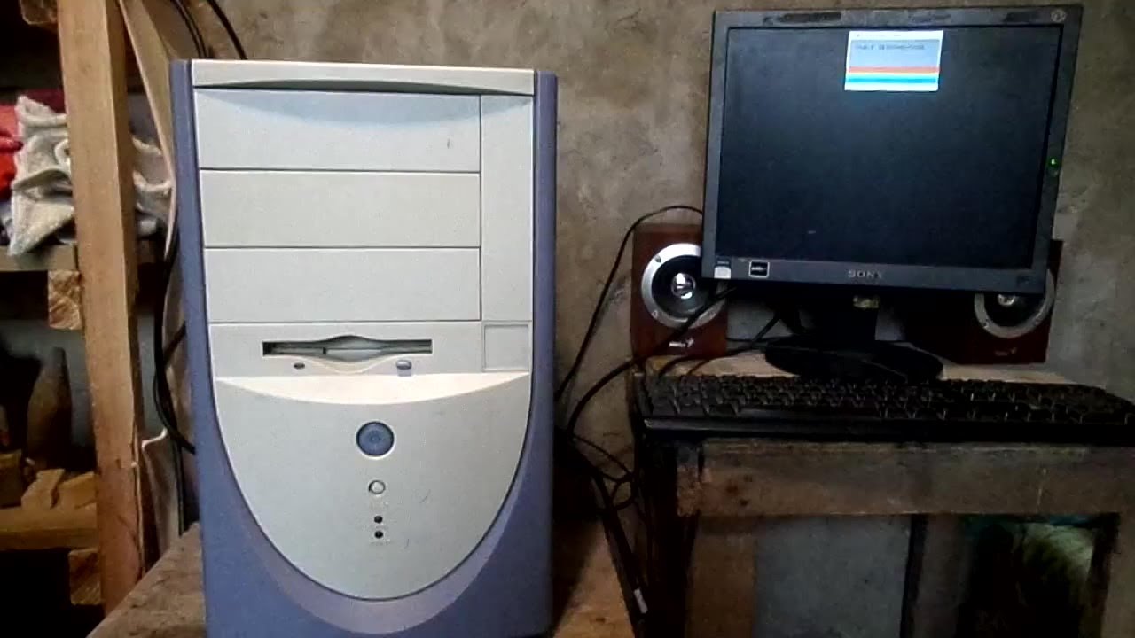 New retro pc . Pentium pro? socket 370. - YouTube