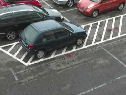 Parken Auf Sperrflache