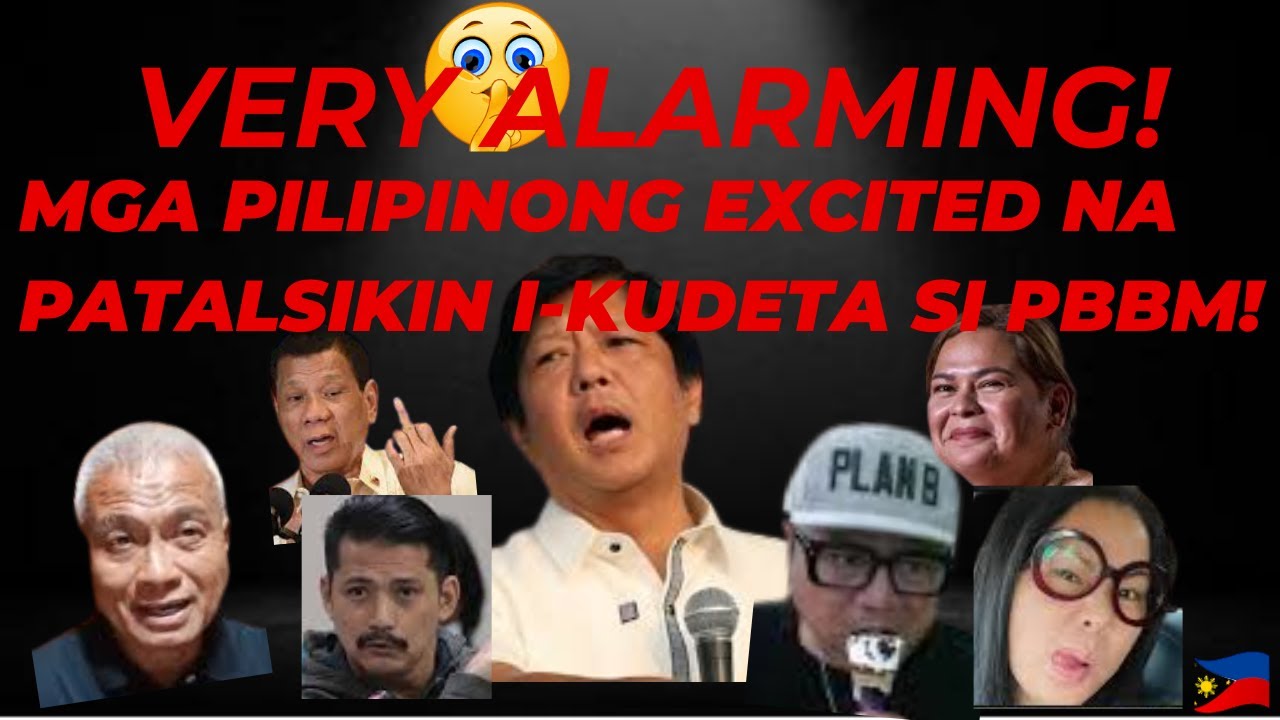 ITO ANG MGA GALUNGGONG NA GUSTO PATALSIKIN SI PBBM/ EXCITED NILA ...