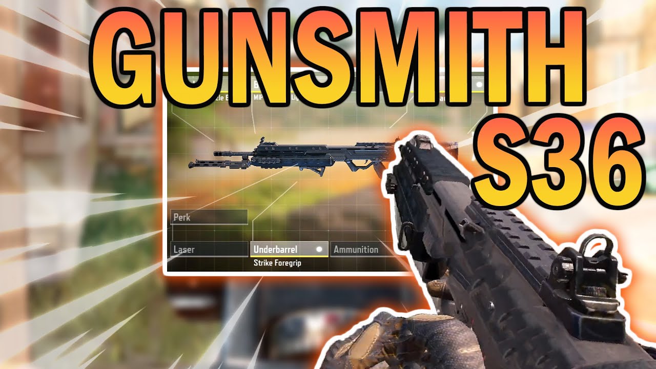 The Return Of The GOOD OLD S36 Using Gunsmith in Call of Duty Mobile ...