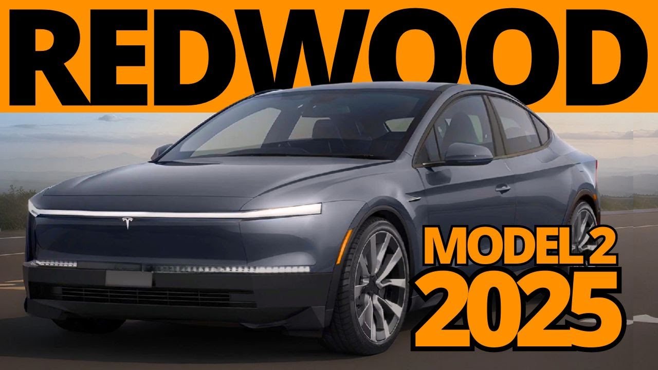 NEW 2025 Tesla Model 2 Redwood New Design! Elon Musk reveals production ...