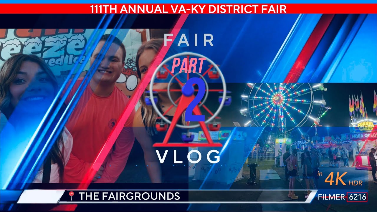 VLOG AT THE FAIR! (Part 2; Rides, Cameos, and MORE) - YouTube