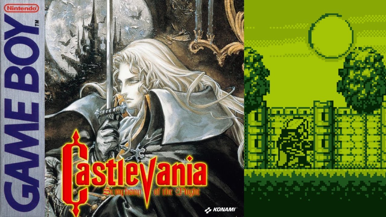 Castlevania: Symphony of the Night - Gameboy Demake Tech Demo - YouTube