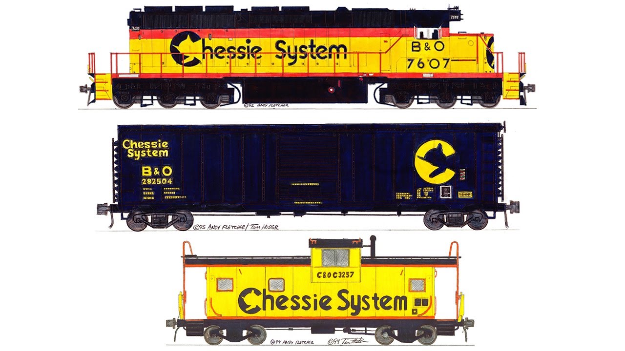 “Chessie System, Meow!” Song by Andy Fletcher #Railroad - YouTube