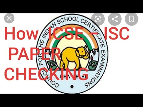 How corrections are done in ICSE board || ICSE paper checking|| - YouTube
