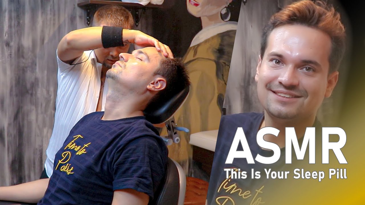 ASMR MASSAGE | This Is Effective Like A Sleep Pill - YouTube