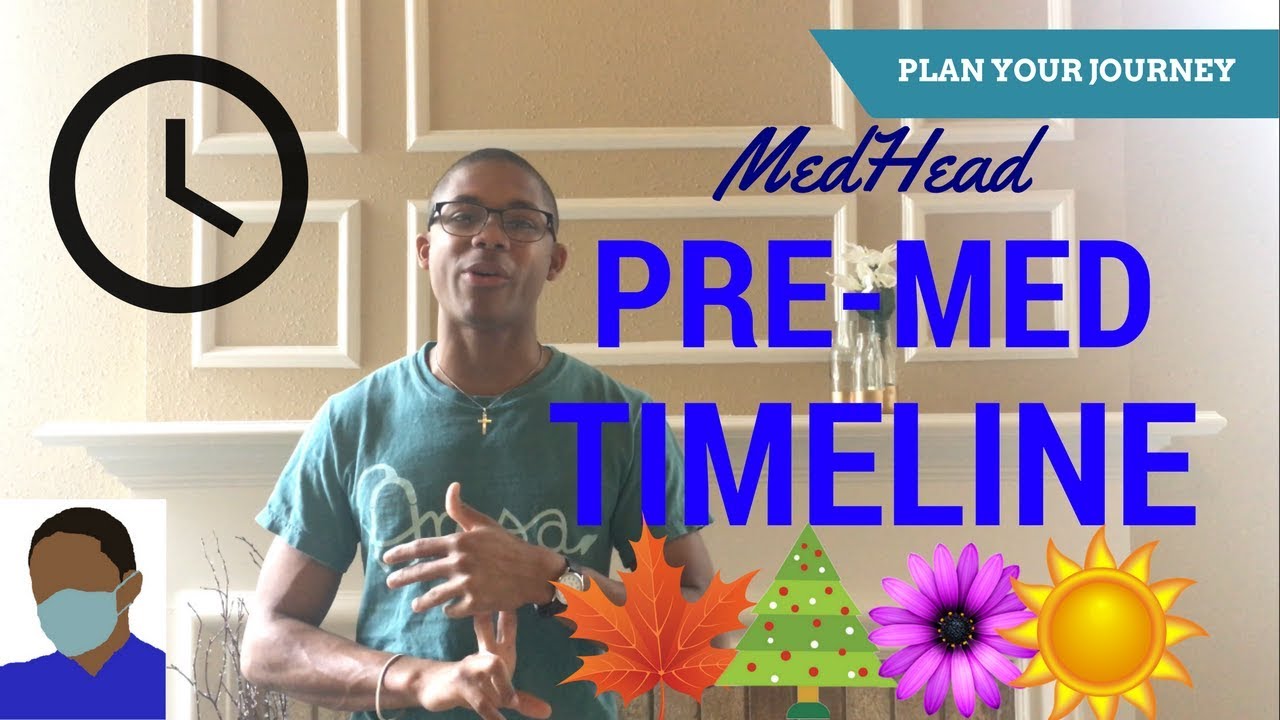 PRE-MED TIMELINE to Get Into Medical School!! - YouTube