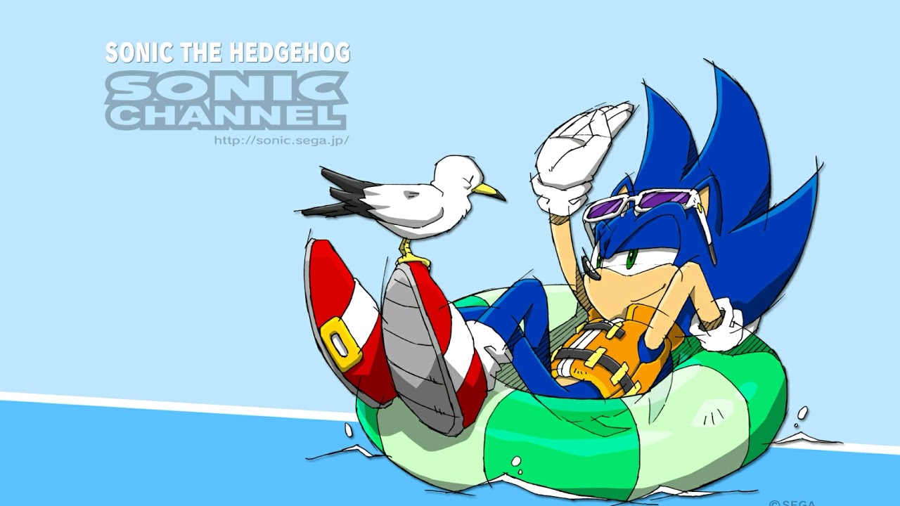 Sonic ASMR: Relaxing On The Beach - YouTube