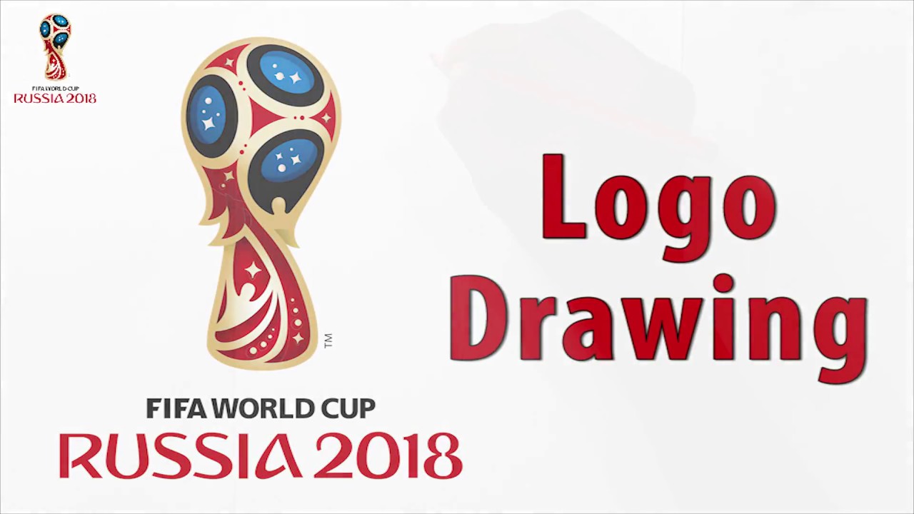 FIFA world cup 2018 official logo (Drawing) - YouTube