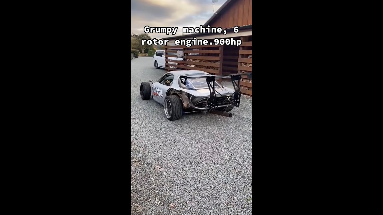 Insane Mazda Rx7 | 6 Rotor Engine 900hp - YouTube