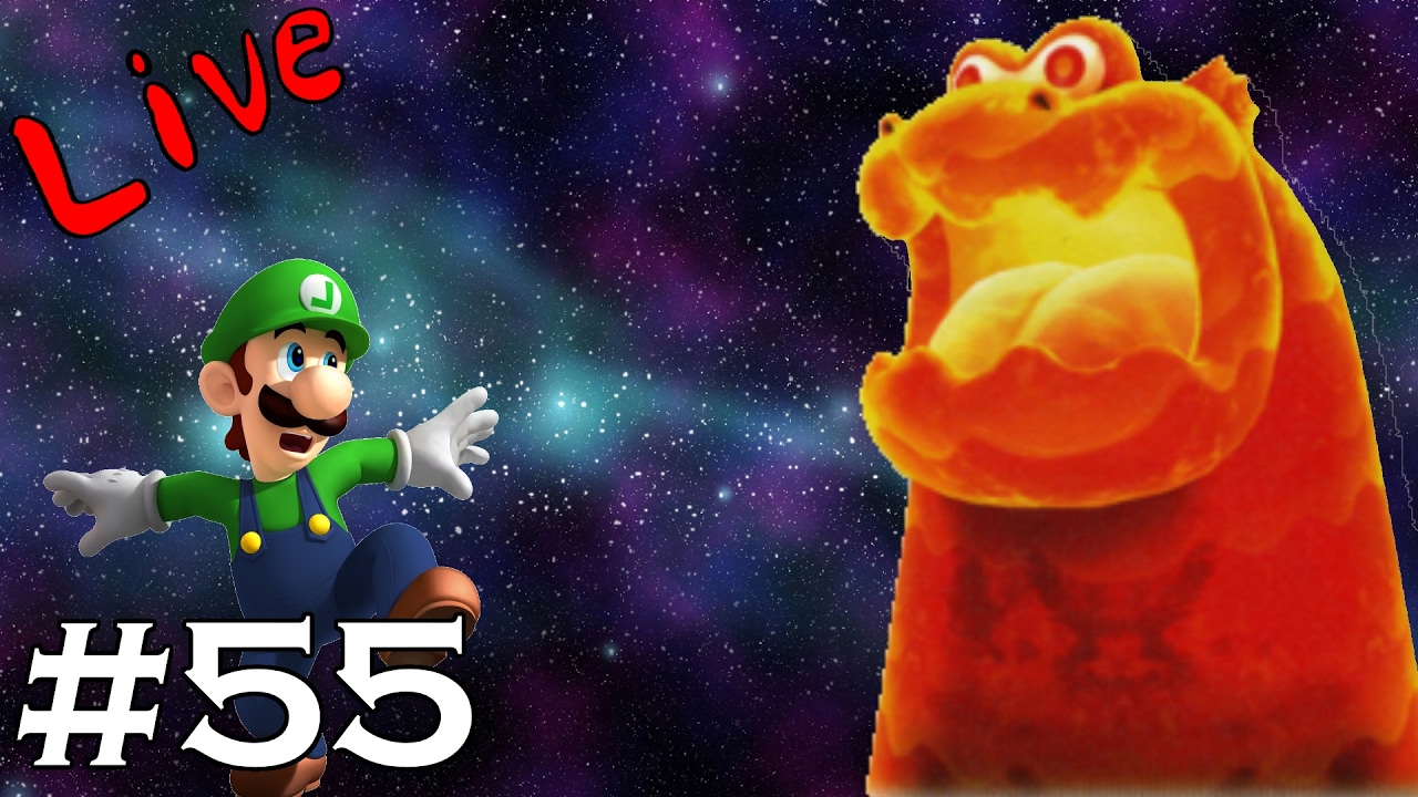Sloppy Luigi and Lava Hippos | Super Mario Galaxy 2 #55 | Co-Op - YouTube