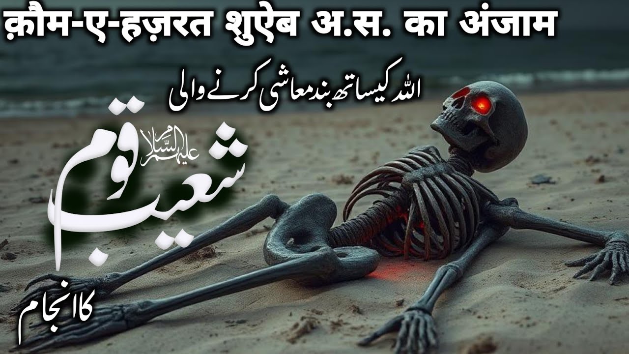 The Fate of Hazrat Shoaib (AS)'s Nation | A Powerful Reminder | Hazrat ...