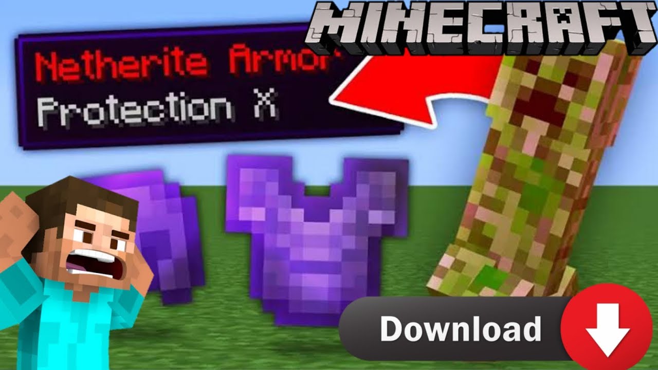 Minecraft Mobs Drop OP Loot | Mod For 1.20 | Download For Minecraft PE ...