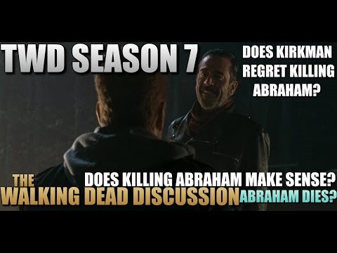 The Walking Dead Season 7 Abraham Ford Death Analysis Walking Dead Season 7