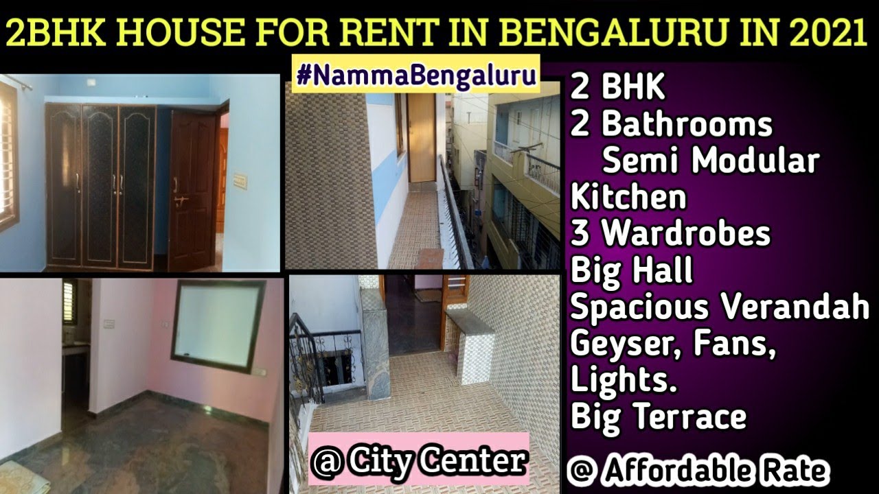 2BHK House Rent In Bengaluru In 2021|| House For Rent In Bangalore ...