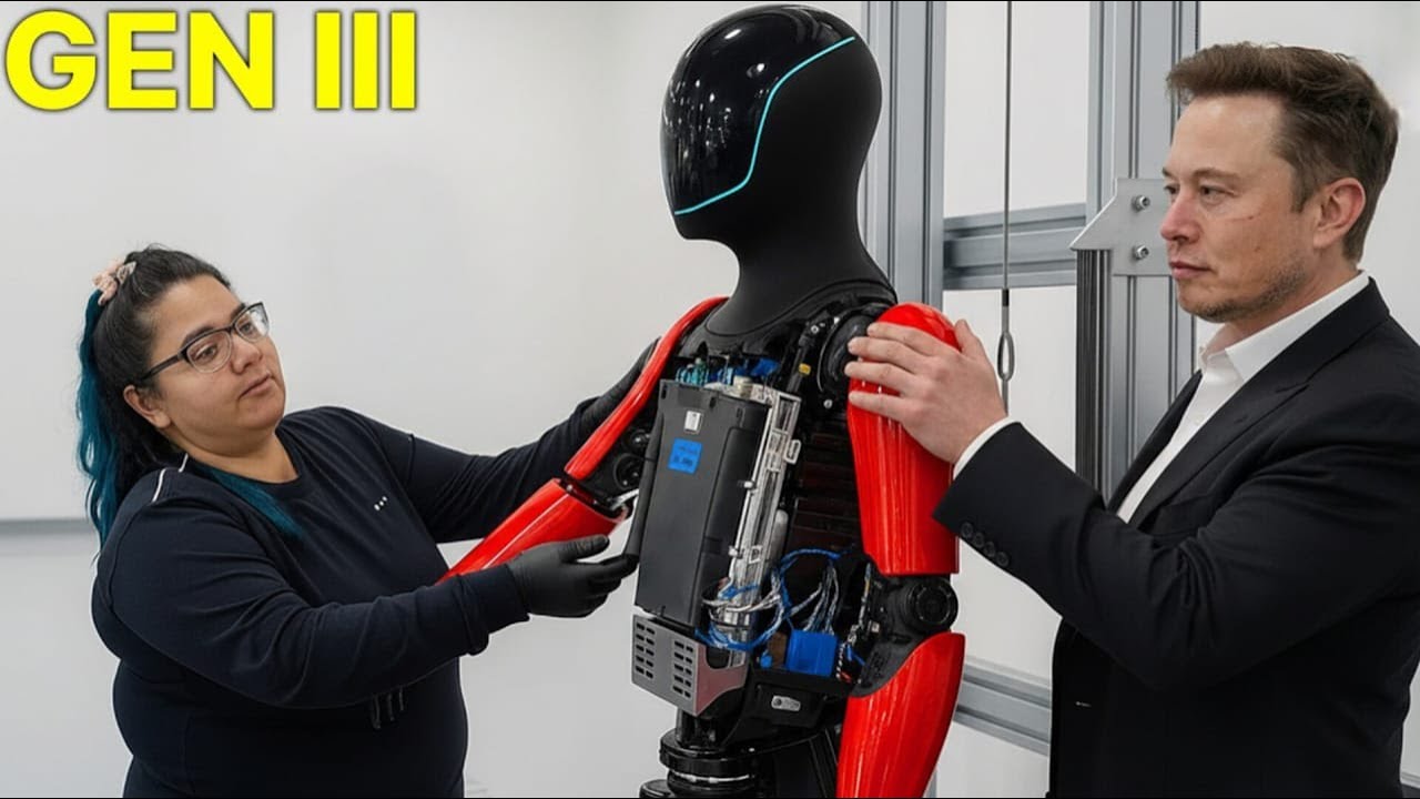 Tesla Optimus Gen 3 Breakthrough: Running, Dexterity, and a New Future ...
