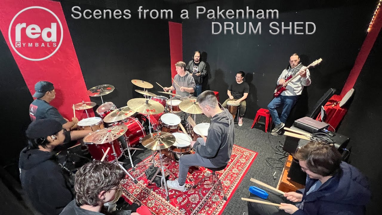 Red Drum Shed - Scenes from the Pakenham Shed - YouTube