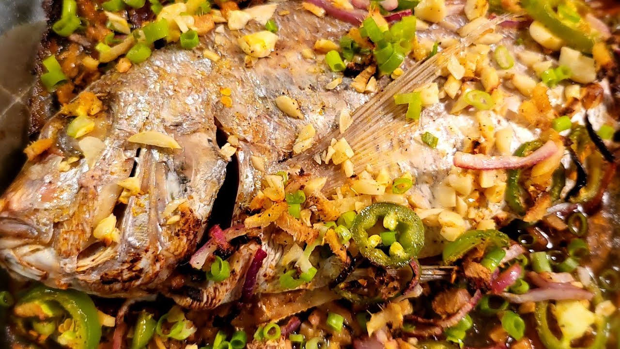 Steamed&Broiled Tai Snapper - YouTube