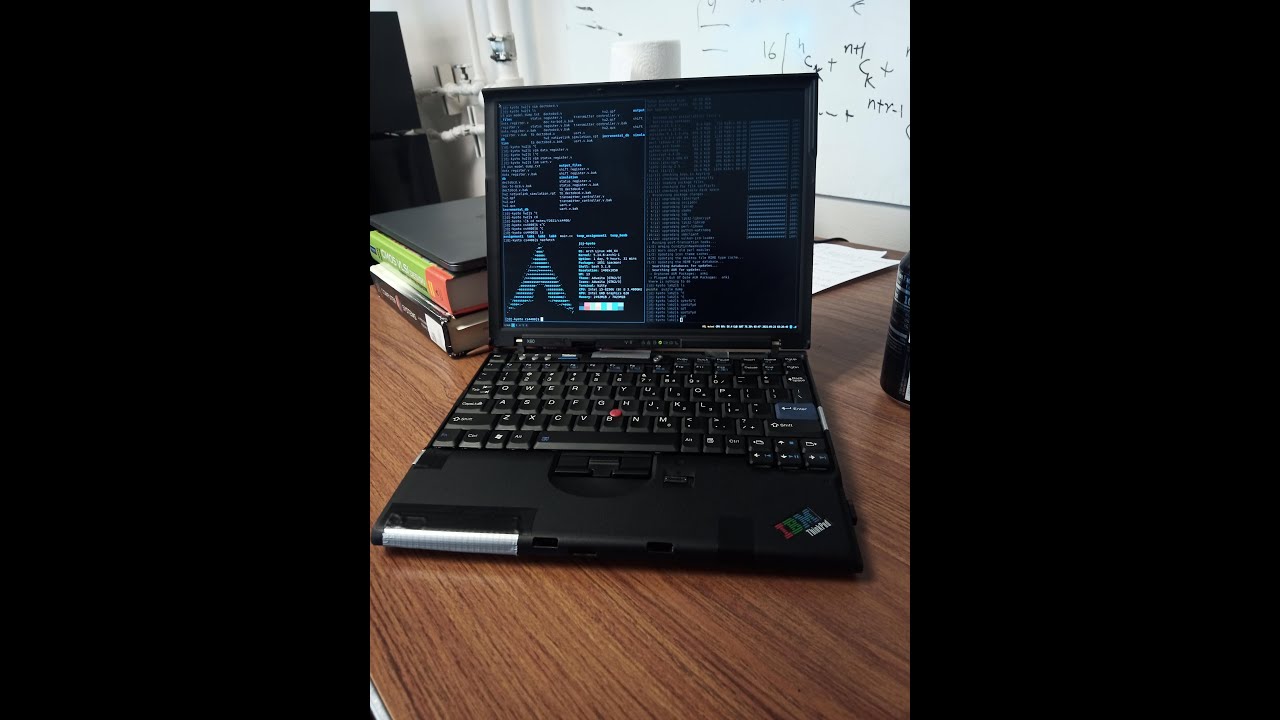 fixing the craziest thinkpad in the world - the x61hk - YouTube