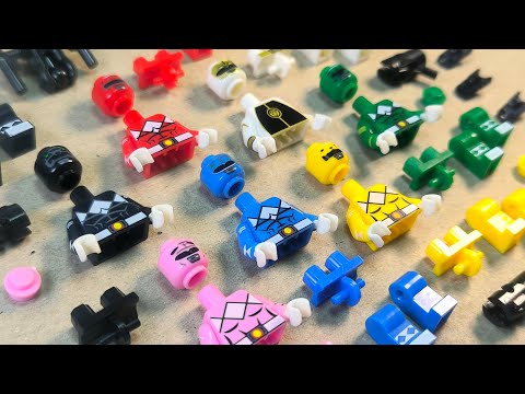 lego power rangers mighty morphin | minifigures lego unofficial