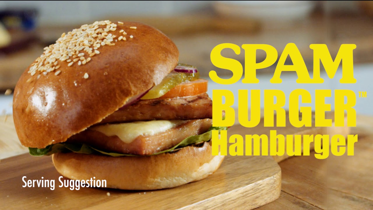 There can be only one SPAMBURGER™ Hamburger - YouTube