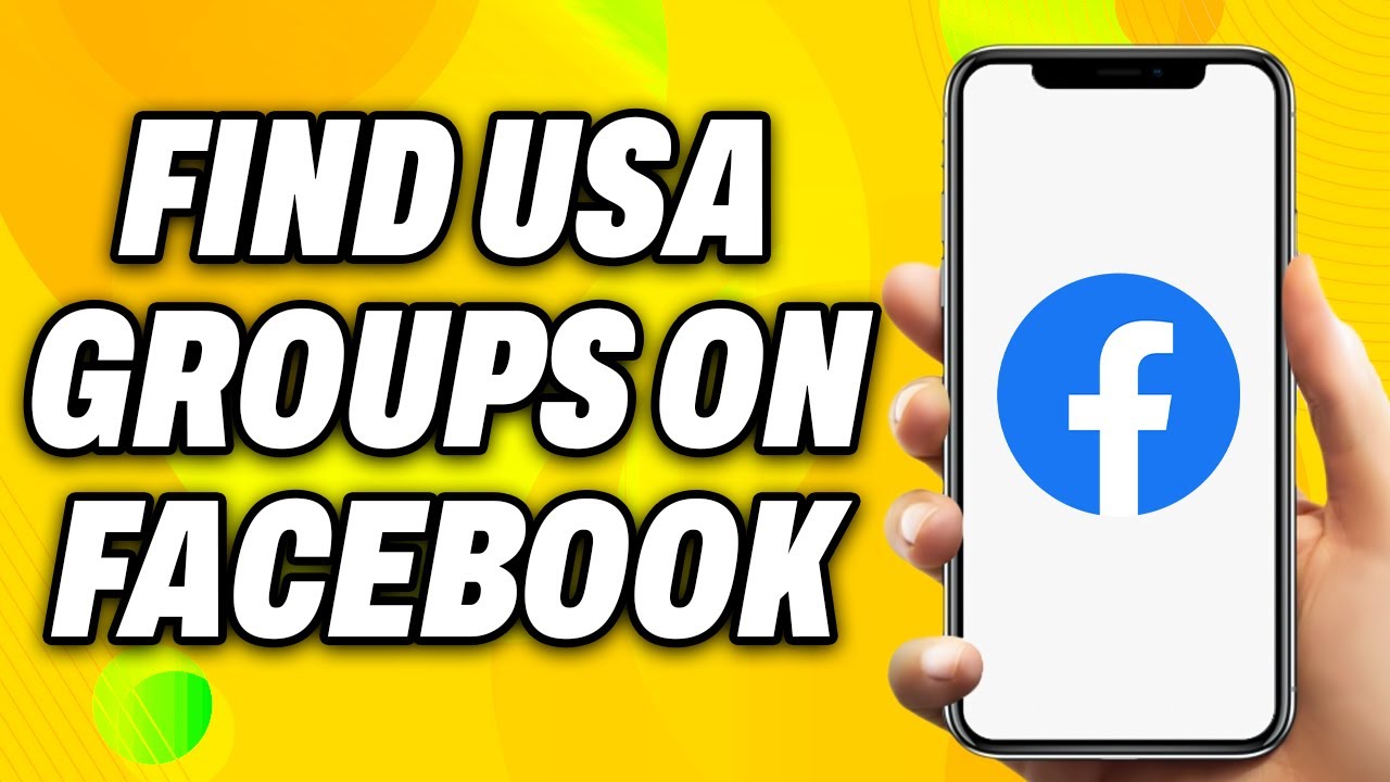 How to Find USA Groups on Facebook (2025) - Easy Fix - YouTube