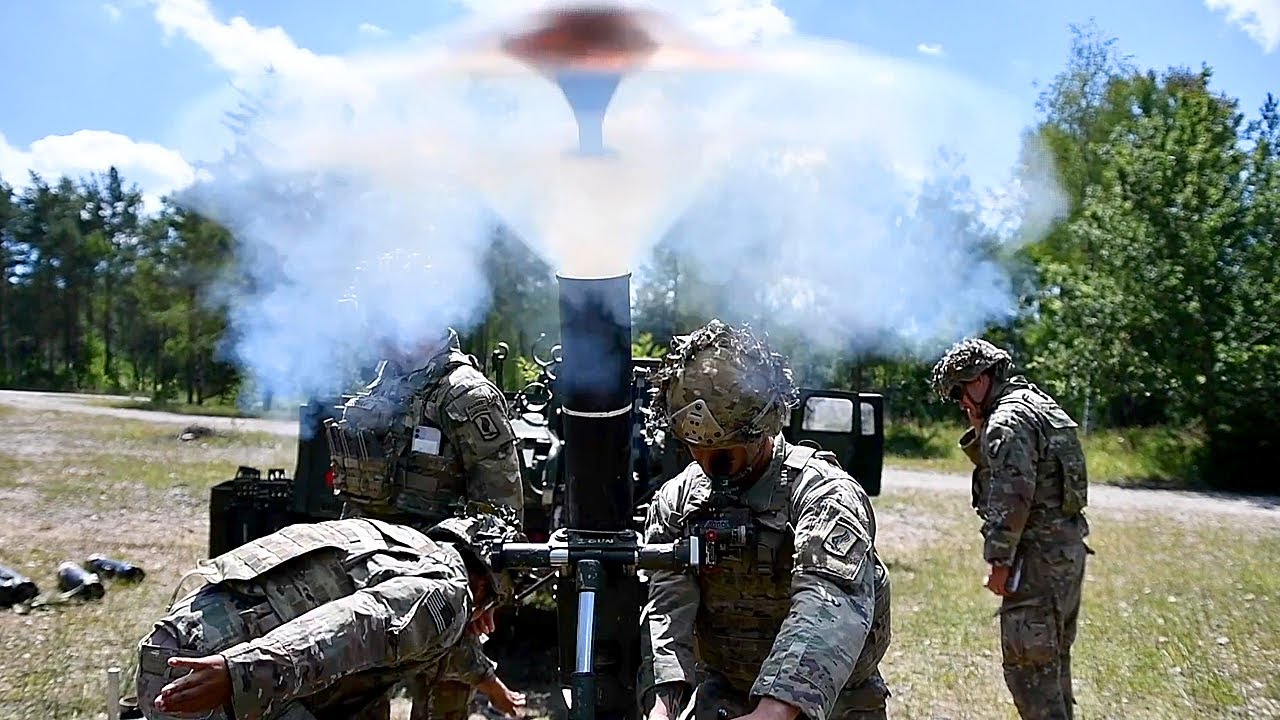 U.S. Army Mortars Training and Evaluation Program At Grafenwoehr ...