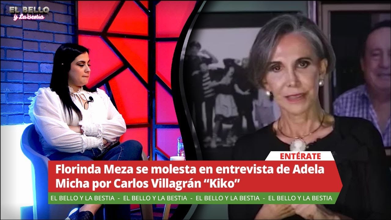 Florinda Meza SE NIEGA a hablar de Kiko en la entrevista de Adela Micha ...