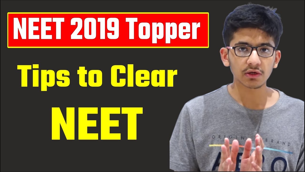 NEET 2019 Topper, Nalin Khandelwal, Tips to clear NEET Exams - YouTube